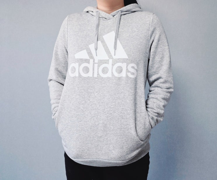 아디다스 여자 후드 맨투맨 GL0719 S 사이즈 후기(55 사이즈) : 네이버 블로그