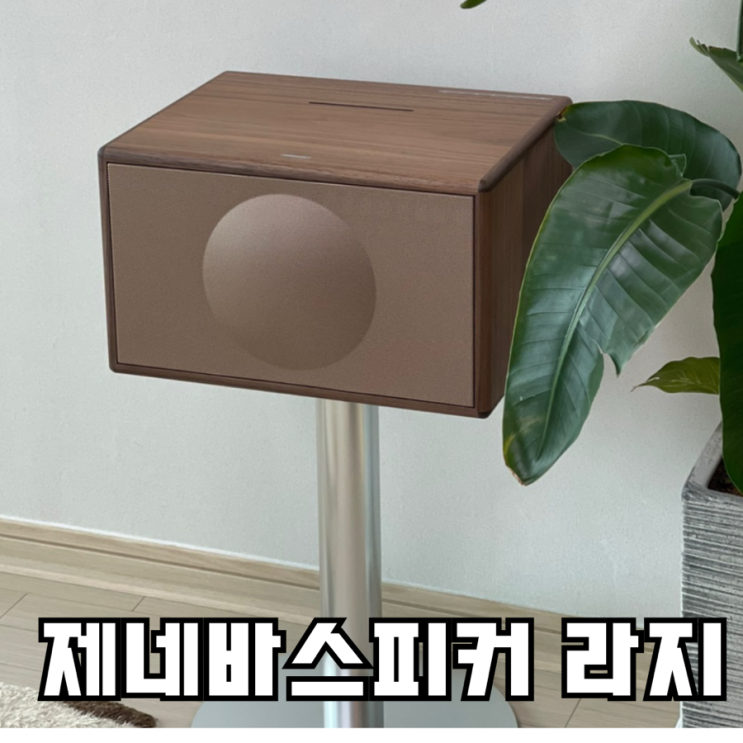 제네바스피커 L 막귀라 좋아요 제네바 스피커 라지 월넛 사용 후기 Feat 인테리어 필수템 네이버 블로그