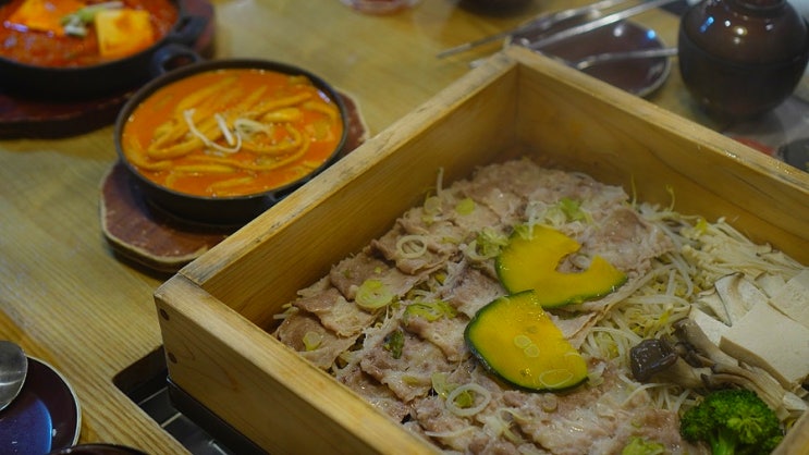 아이부모님 등 가족끼리 가기 좋은 다산 맛집 추천 도토리편백집 다산 현대프리미엄아울렛 스페이스원점 네이버 블로그