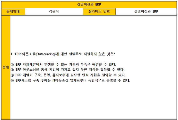 Erp회계 기출문제 2024년 1회 Erp회계 1급 문제풀이 및 해설24년 1월 시행이론 네이버 블로그