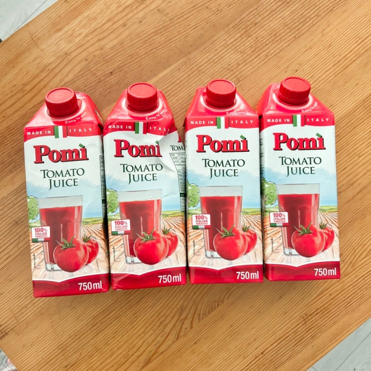 포미 토마토주스 Pomi Tomato Juice 2번째 구매 : 네이버 블로그