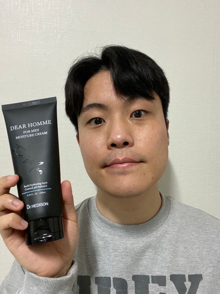 닥터헤디슨 디어 옴므 포맨 모이스춰 크림 남자 화장품 올인원 로션 추천 네이버 블로그