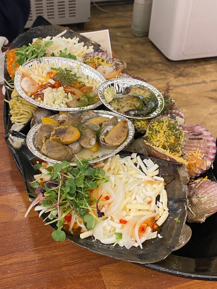 오이도 조개구이 무한리필 조개포차3호점 오이도맛집 네이버 블로그