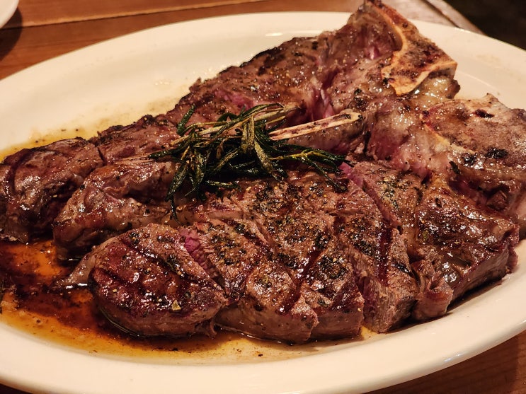 서래마을 맛집 추천 뉴욕스테이크하우스 한우 티본 스테이크 네이버 블로그