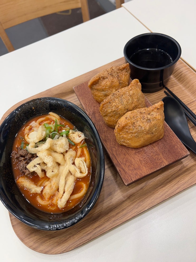 창원 어반브릭스 맛집 정직유부 유니시티점 정직우볶이 불고기 유부초밥 후기 네이버 블로그