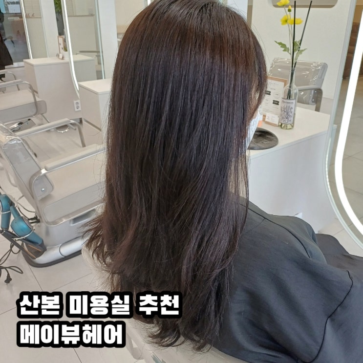 산본 미용실 추천 메이뷰헤어 흰머리 부자의 새치 커버 후기 하나 부원장님 네이버 블로그