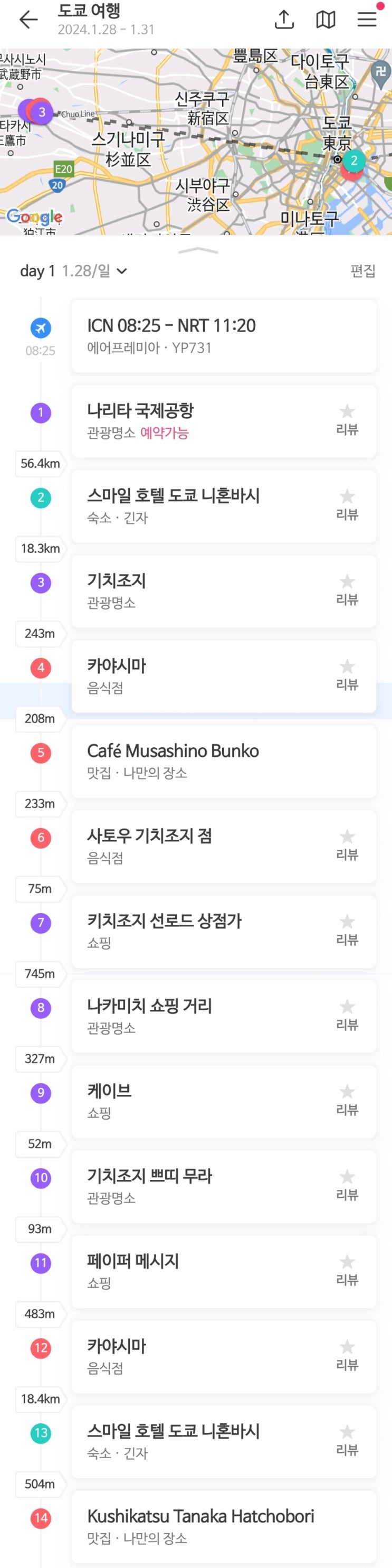일본 도쿄 혼자 3박4일 0 5 일정 및 코스 혼자 여행ㅣ총 비용ㅣ돈키호테 쇼핑 내역 네이버 블로그