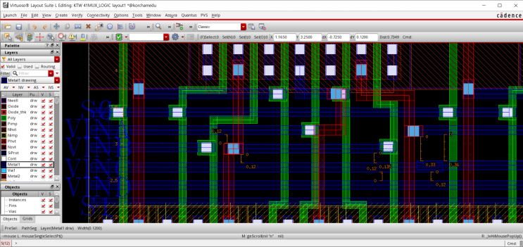 [Harman Semicon] 반도체 설계 과정 24일차: Logic Gate 4*1 MUX, Switch 4*1 MUX ...