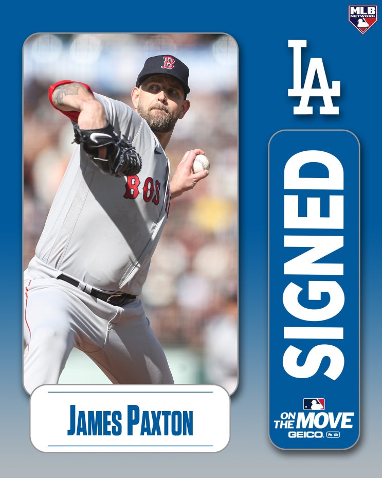 건강에 자신이 있는 제임스 팩스턴 (James Paxton) : 네이버 블로그