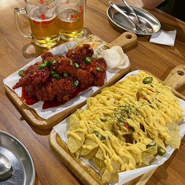 필리핀 세부 막탄 맛집 ‘치킨앤비어 치맥하기 좋은 2차 술집 내돈내산 자꾸만 생각나는 산미구엘 생맥주 네이버 블로그