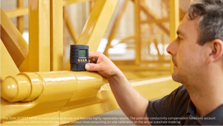 DUALSCOPE MP0R로 분체 도장(Powder Coating) 도막 두께 측정 : 네이버 블로그