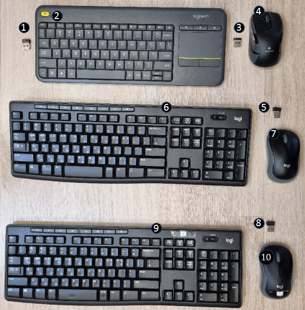 로지텍 무선 마우스 키보드 연결 방법 Unifying USB 리시버 유니파잉 수신기 페어링 Receiver 여러 대 연결 다른 ...