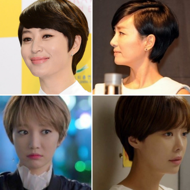 중년여성헤어스타일 40대 50대 여자상고머리 숏컷단발 볼수록 매력있는 여자짧은머리 네이버 블로그