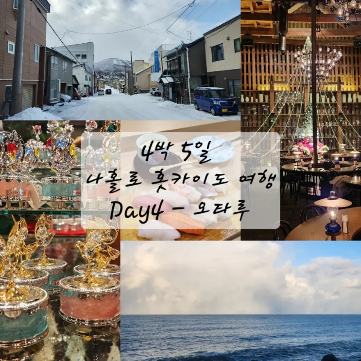 4박 5일 나홀로 홋카이도 여행 Day4오타루 당일치기 기타이치홀 오르골당 스시도코로히키메 스아게플러스 네이버 블로그