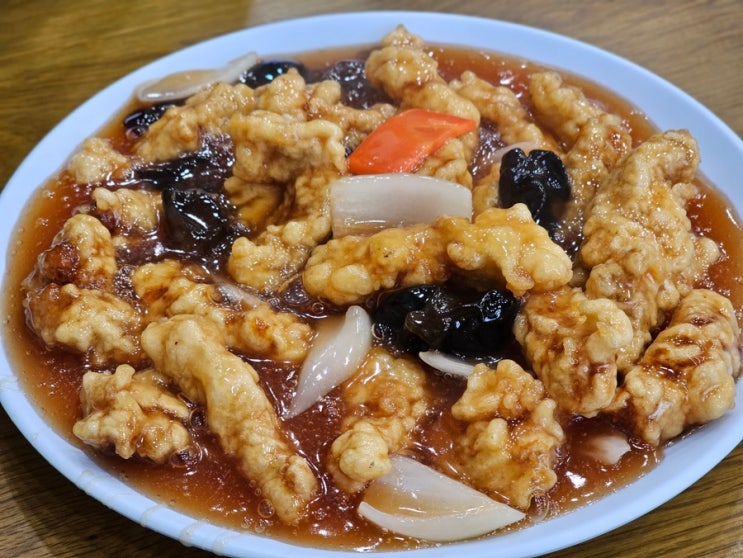 평택 비전동 옛날 탕수육 간짜장 맛집 양자강 네이버 블로그