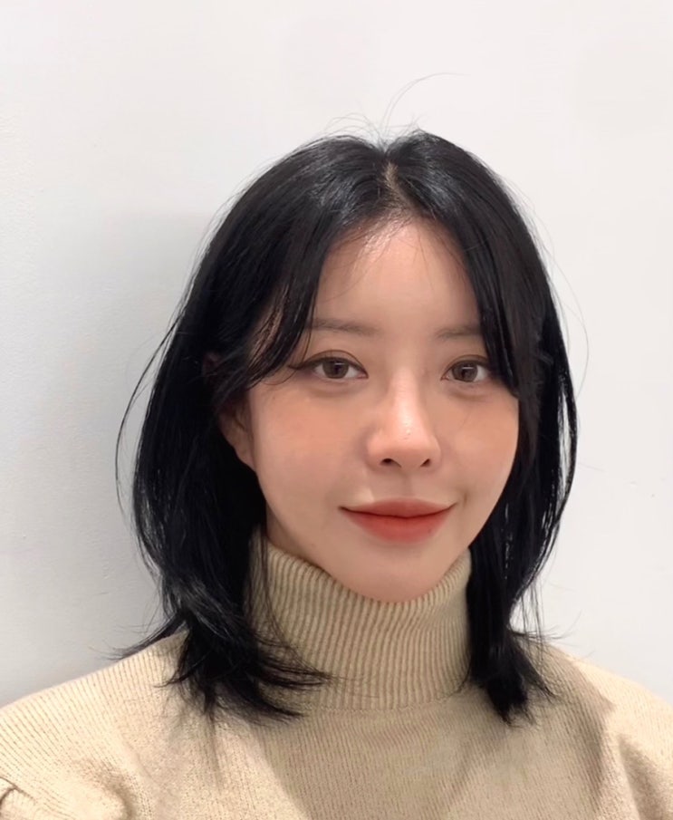 중단발레이어드 차홍룸 윈드펌 너무 깔끔해 네이버 블로그