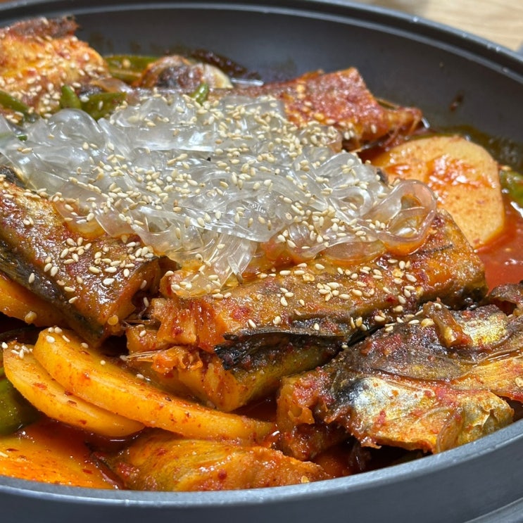 솥밥을 서비스로주는 서구청 명태조림 맛집 활화산불타는명태조림 : 네이버 블로그