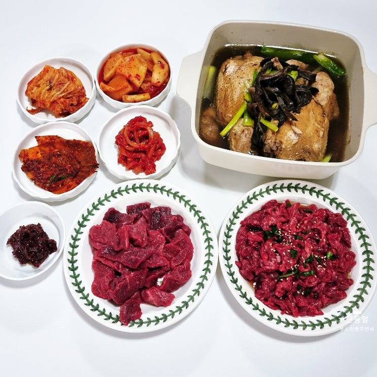 소고기 육회 육사시미 뭉티기 무침소스 양념장 미각연 생고기용 부드러운 부위 유통기한 간단한술안주 네이버 블로그