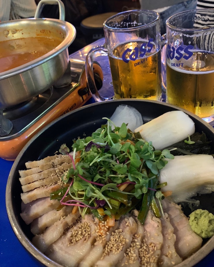 강남역서초동 술집 포차주식시장 초대형 스크린 레트로 감성 강남 핫플 술집 추천 네이버 블로그