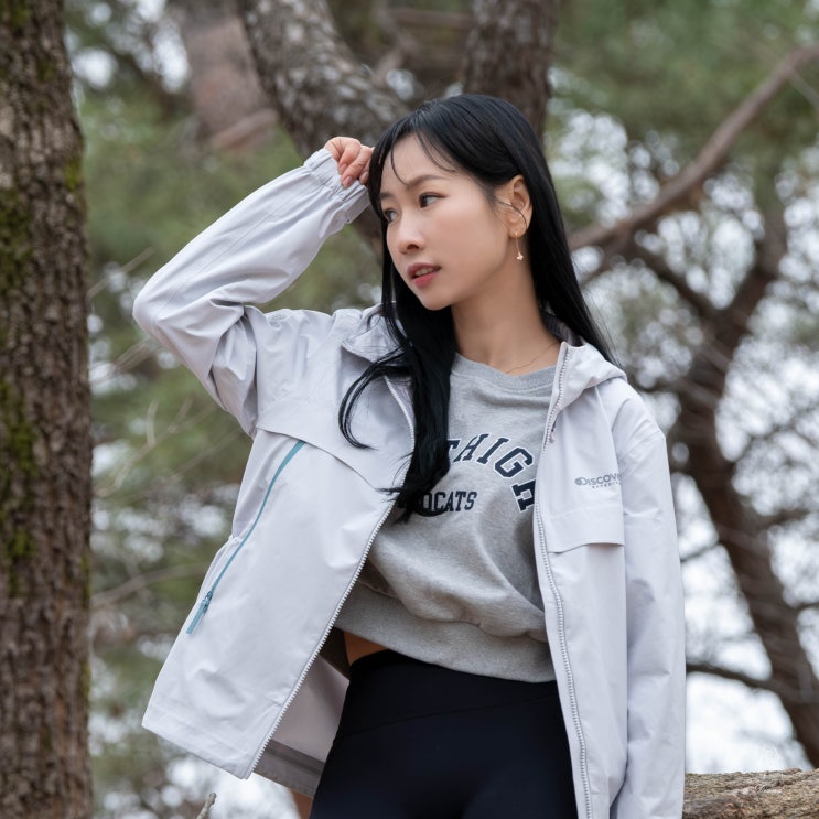 여자 등산 코디 바람막이 추천 디스커버리 윈드브레이커 네이버 블로그