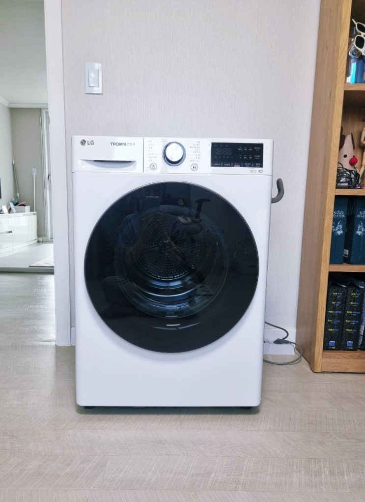 LG 트롬 9kg 건조기 RH9WV 내돈내산 솔직후기, 뒤늦은 이모님 들이기, 아기미니소형건조기 추천 : 네이버 블로그