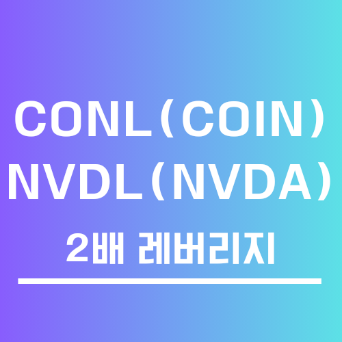 NVDL, CONL ETF 엔비디아와 코인 2배 레버리지 ETF 상품 분석하기 : 네이버 블로그
