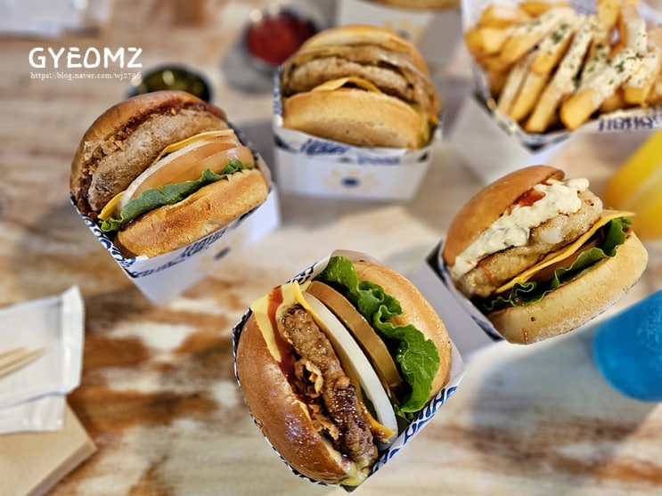 제주도 우도 맛집 수제버거 종류별로 먹어보기 네이버 블로그