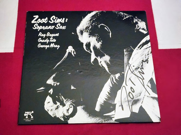Zoot Sims - Soprano Sax (주트 심스 싸인반) : 네이버 블로그