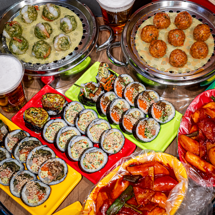 이태원 맛집 뽁 김밥 떡볶이 분식 포장 핫플 네이버 블로그