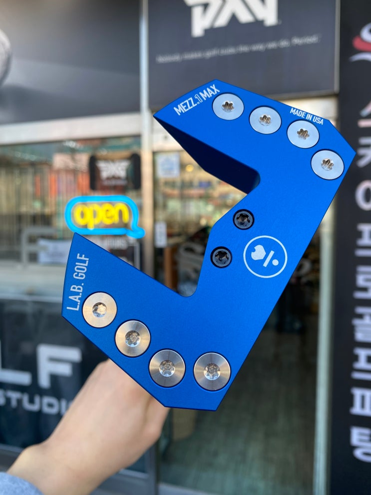 [L.A.B] LAB MEZZ.1 MAX 블루 에디션 퍼터 제작!! : 네이버 블로그