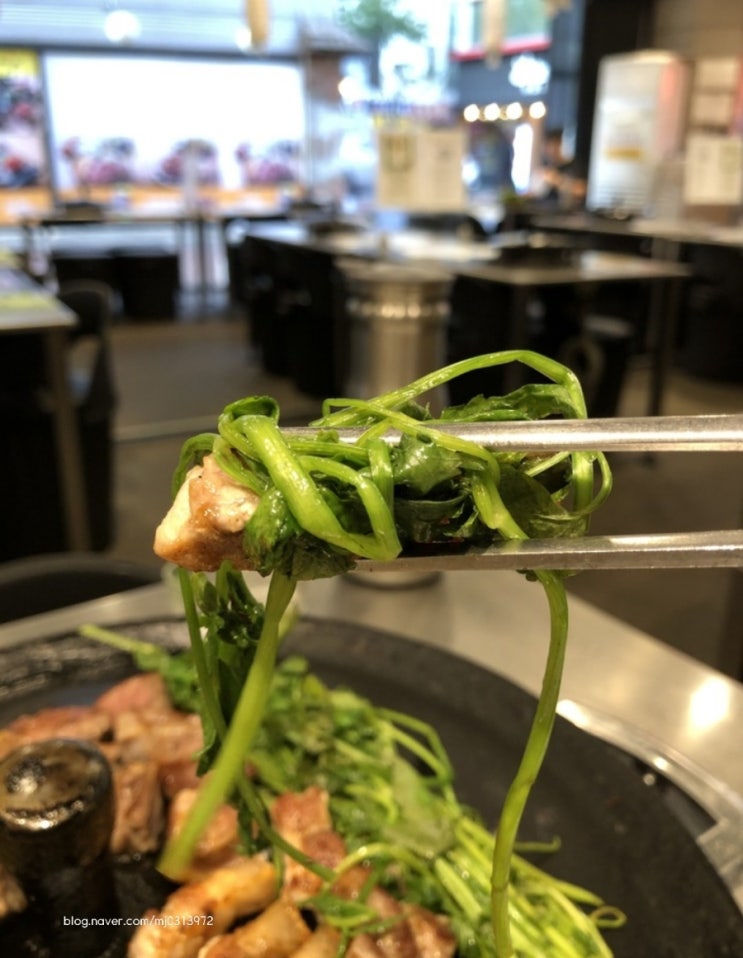 대구 종로 맛집 갓김치와 멜젓 그리고 솥뚜껑에 올려 먹는 삼겹살 목구멍 대구 종로점 후기 네이버 블로그