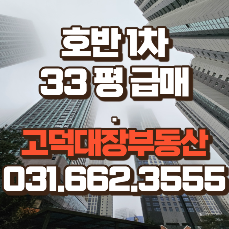 평택 고덕신도시 호반써밋 1차 84A타입 구33평형 급매 : 네이버 블로그