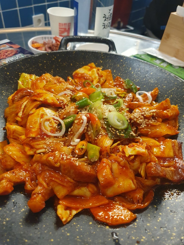 용인 기흥구 돼지김치구이 맛집 삼산회관 내돈내산 후기 네이버 블로그