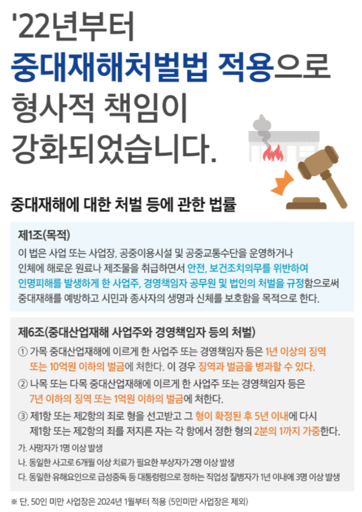 중대재해처벌법 확대 대처는 어떻게 사장님을 위한 꿀팁 꼭 확인하세요 네이버 블로그