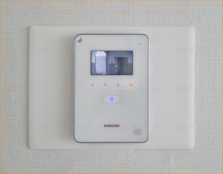 용인 기흥구 신갈동 삼익아파트 삼성인터폰 SHT-1000NB를 삼성비디오폰 SHT-3625AMW로 교체설치 : 네이버 블로그