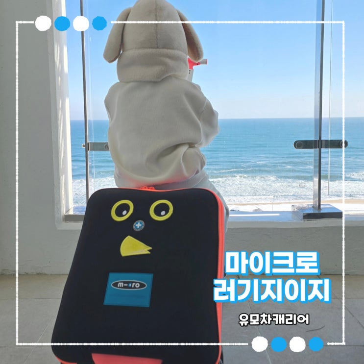 마이크로킥보드 유모차캐리어 러기지이지로 아이와 단둘이 여행하기 네이버 블로그