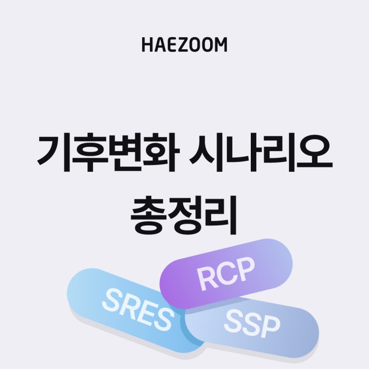 IPCC 보고서에 나오는 기후변화 시나리오 (ft. SRES, RCP, SSP 시나리오) : 네이버 블로그