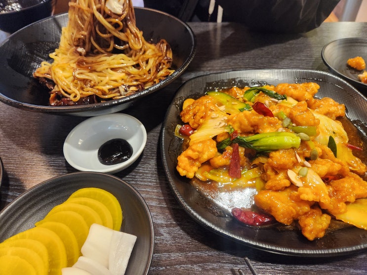 가성비 최고의 안암역중국집 만리향 유린기 맛집 네이버 블로그