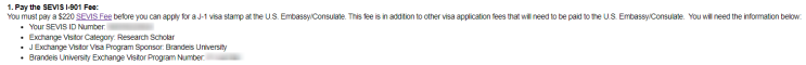 [2024 미국 연수] 2. SEVIS Fee(I-901 Fee) 납부하기 : 네이버 블로그