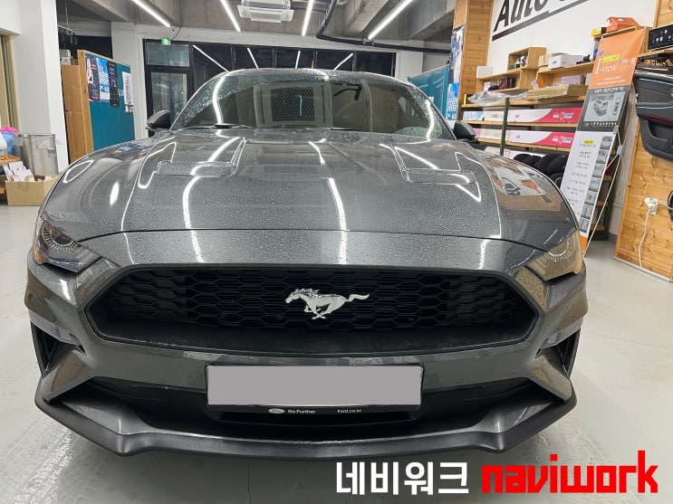 2022년 포드 머스탱 측후방 경보센서 BSA 장착 : 네이버 블로그
