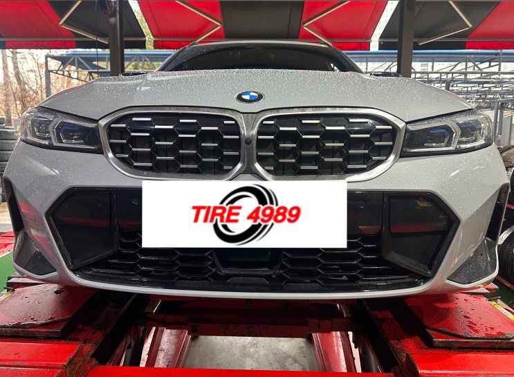 타이어4989 운정점 / BMW 340I 225 40 19 & 255 35 19 한국 벤투스 S1 에보 Z AS 타이어교환 ...