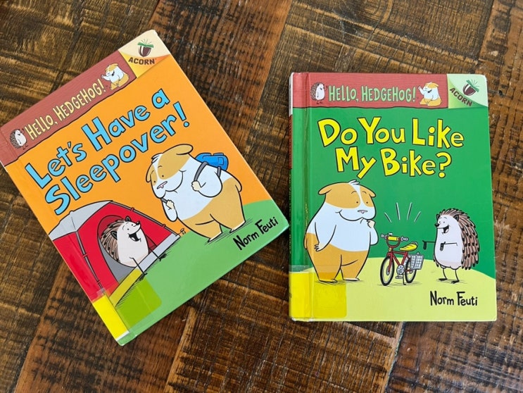 [영어그림책 추천 #34]Hello, Hedgehog! 시리즈_좋은 친구의 정석! 읽으면서 자연스레 문법을 익힐 수 있는 책 ...