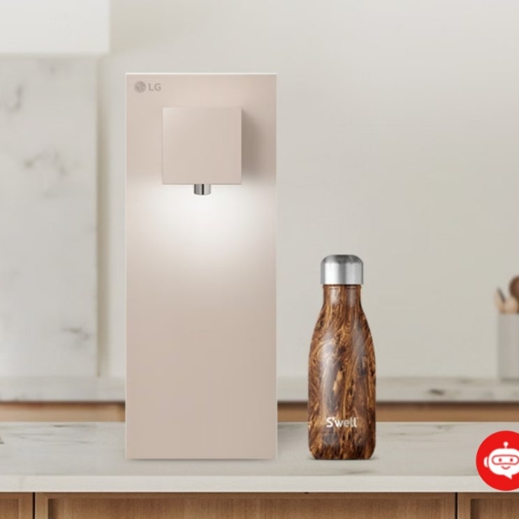 LG 퓨리케어정수기 이벤트ㅣ플라스틱 줄이기 캠페인ㅣLG정수기 내돈내산 후기ㅣLG오브제 라이트온 정수전용 정수기 WD120MCBㅣ ...