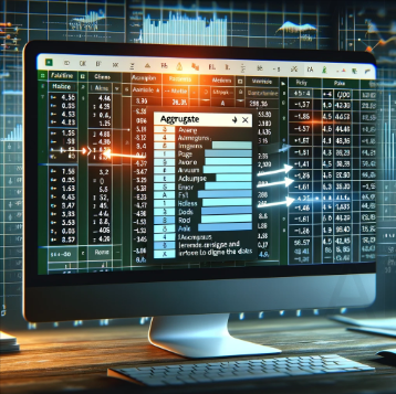 엑셀 숨겨진 행과 오류 값을 무시하기, AGGREGATE 함수 : 네이버 블로그