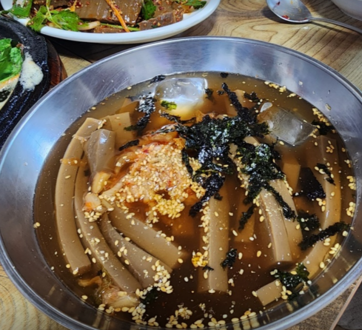 백반기행 영월 묵밥 강원도 영월밥상 메밀묵밥 영월 주천묵집 맛집 묵밥 반찬 여행 비빔밥 감자전 식객 허영만의 236회 네이버 블로그