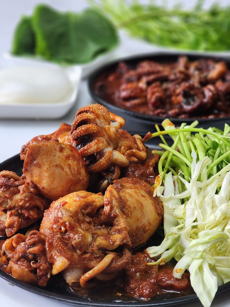 맛있게 매콤한 갑오징어볶음 쭈꾸미볶음 주꾸미 양념쭈꾸미 밀키트 추천 네이버 블로그