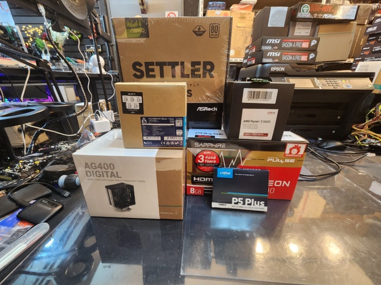 라이젠5 5600 32g Rx7600 조립컴퓨터 추천사양 라이젠스토어 Pc센터 팰월드 배틀그라운드 발로란트 로스트아크