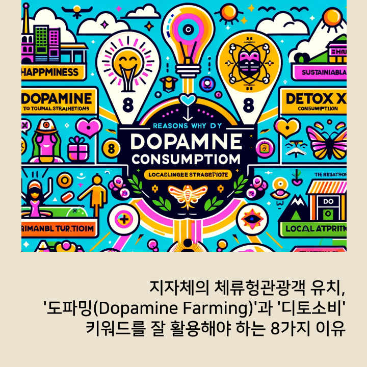지자체의 체류형관광객 유치, '도파밍(Dopamine Farming)'과 '디토소비(Ditto Consumption)' 키워드를 ...