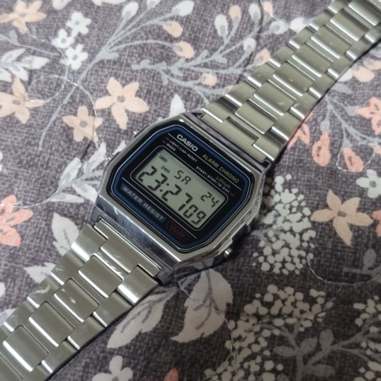 손석희 시계 카시오 A158W 롱텀 사용기 : 네이버 블로그