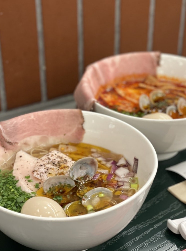 [여의도/더현대서울] 라멘 맛집 '콘부' - 감칠맛 폭발하는 봉골레 소유라멘:) : 네이버 블로그